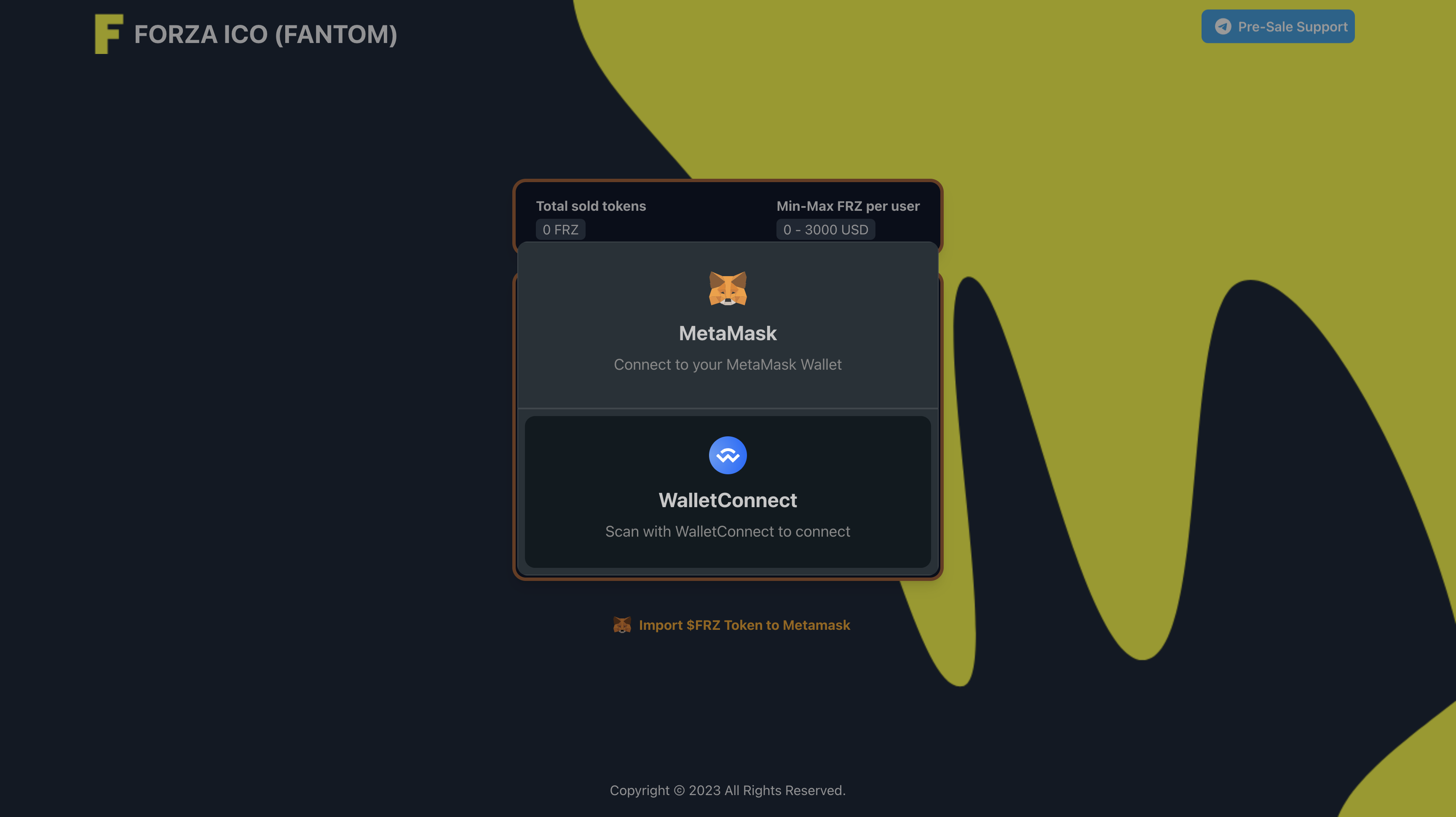 Forza ICO | Next Generation (FANTOM) - FANTOM ICO Software by Web3Apps